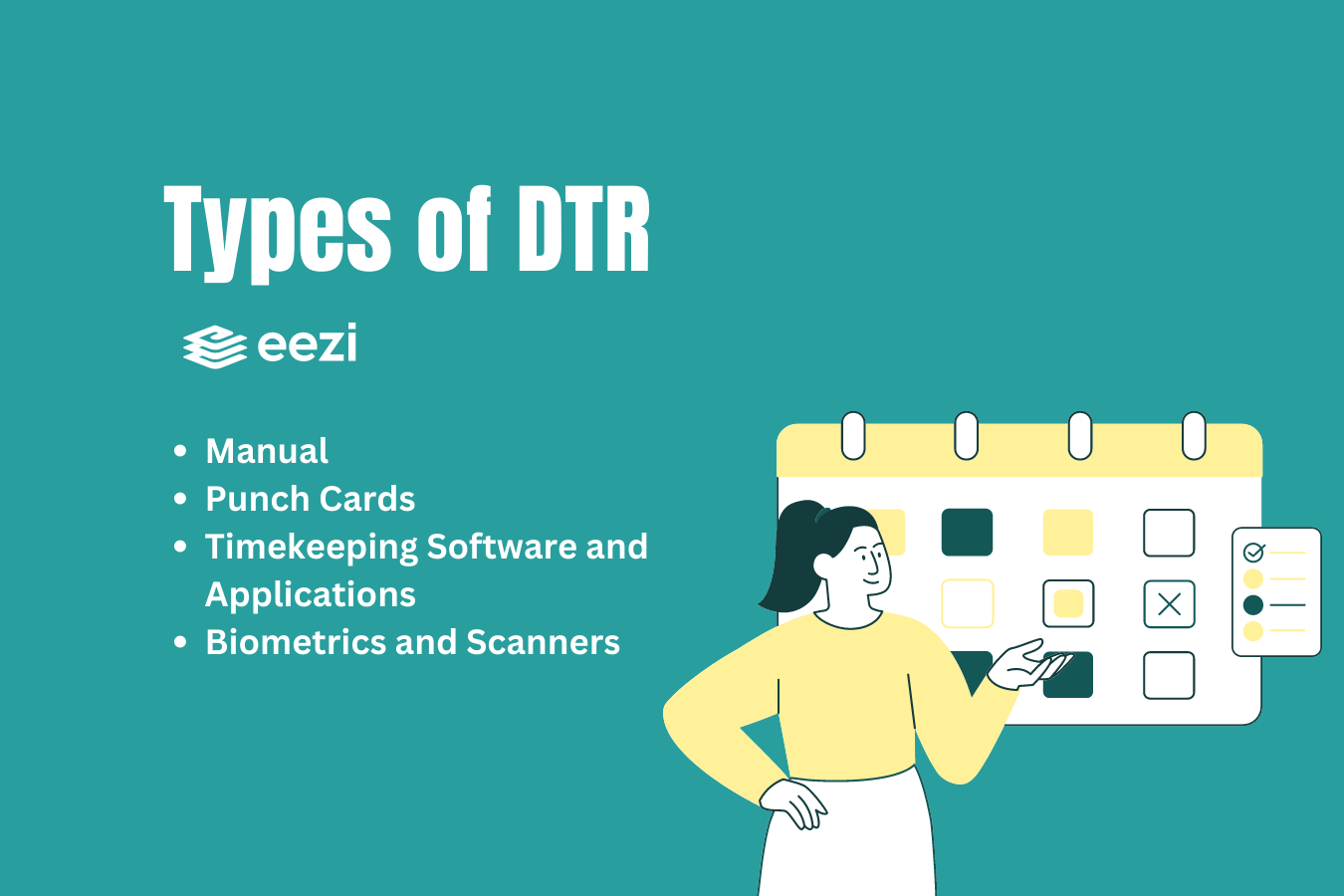 Daily Time Record (DTR): What It Means For Your Business | eezi
