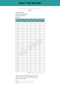 Daily Time Record (DTR): What It Means For Your Business | eezi